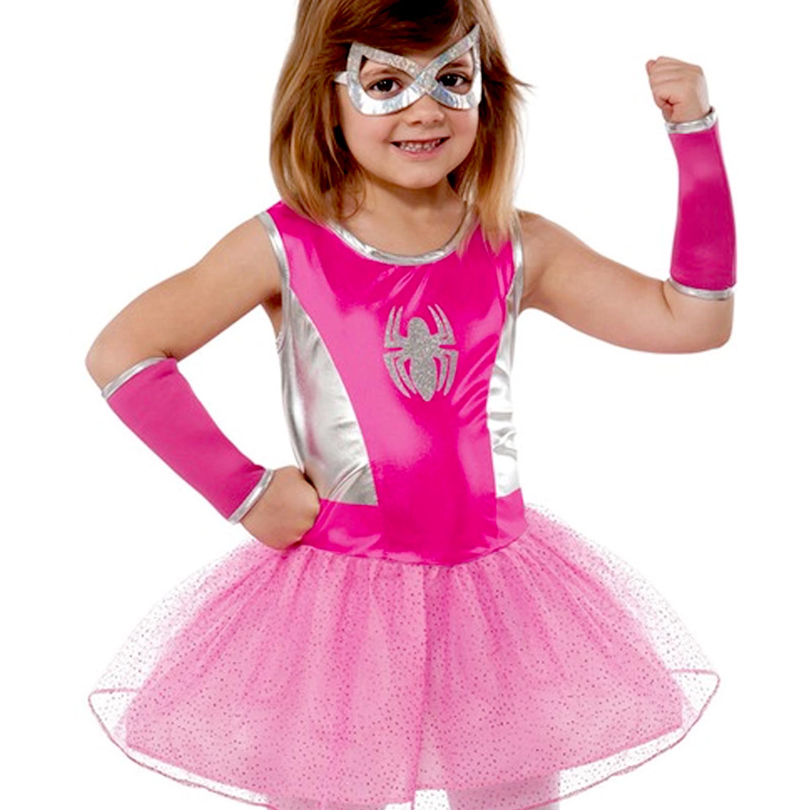 Pink Spider Girl Tutu Costume - Girls