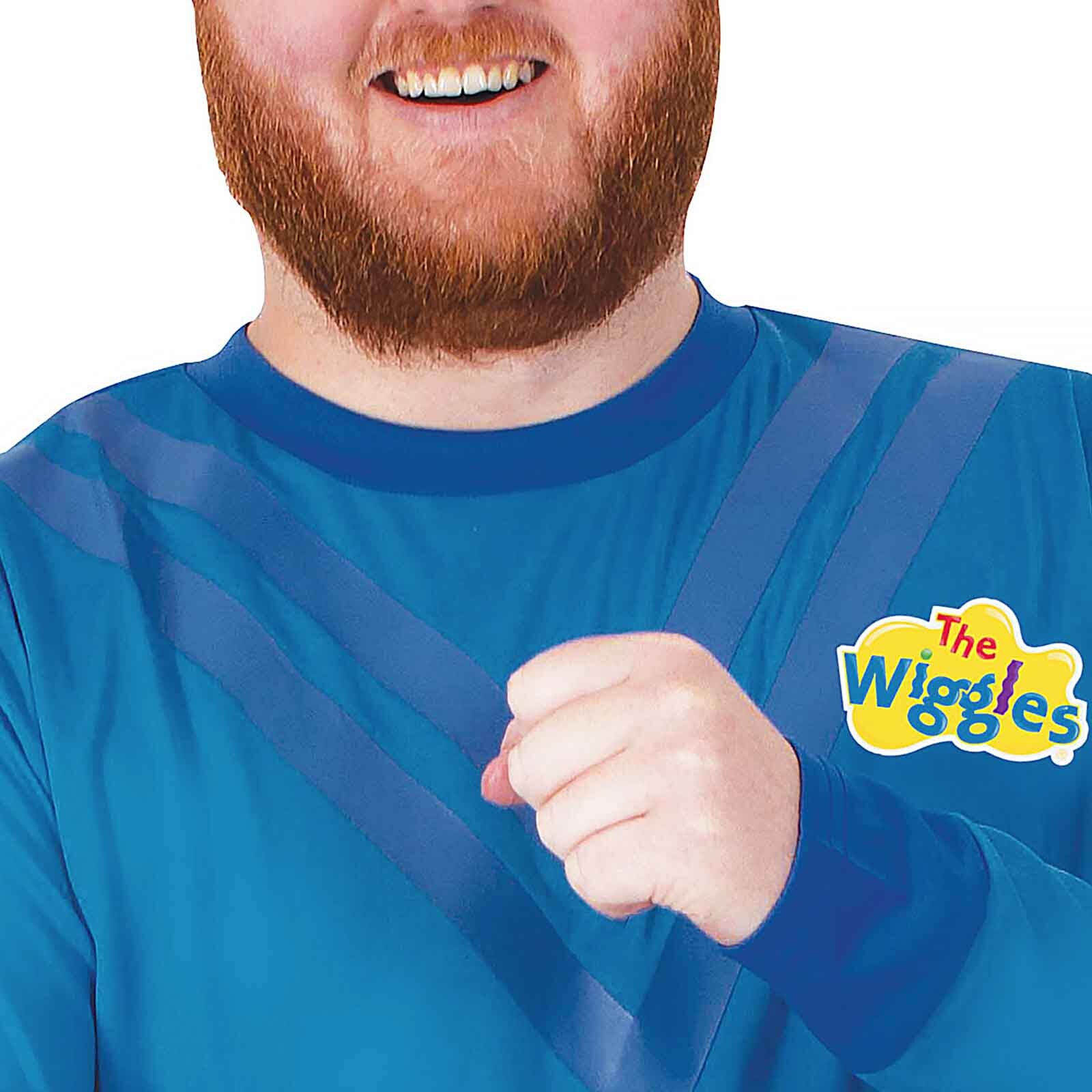 Blue Wiggle Costume Top (The Wiggles) - Adult