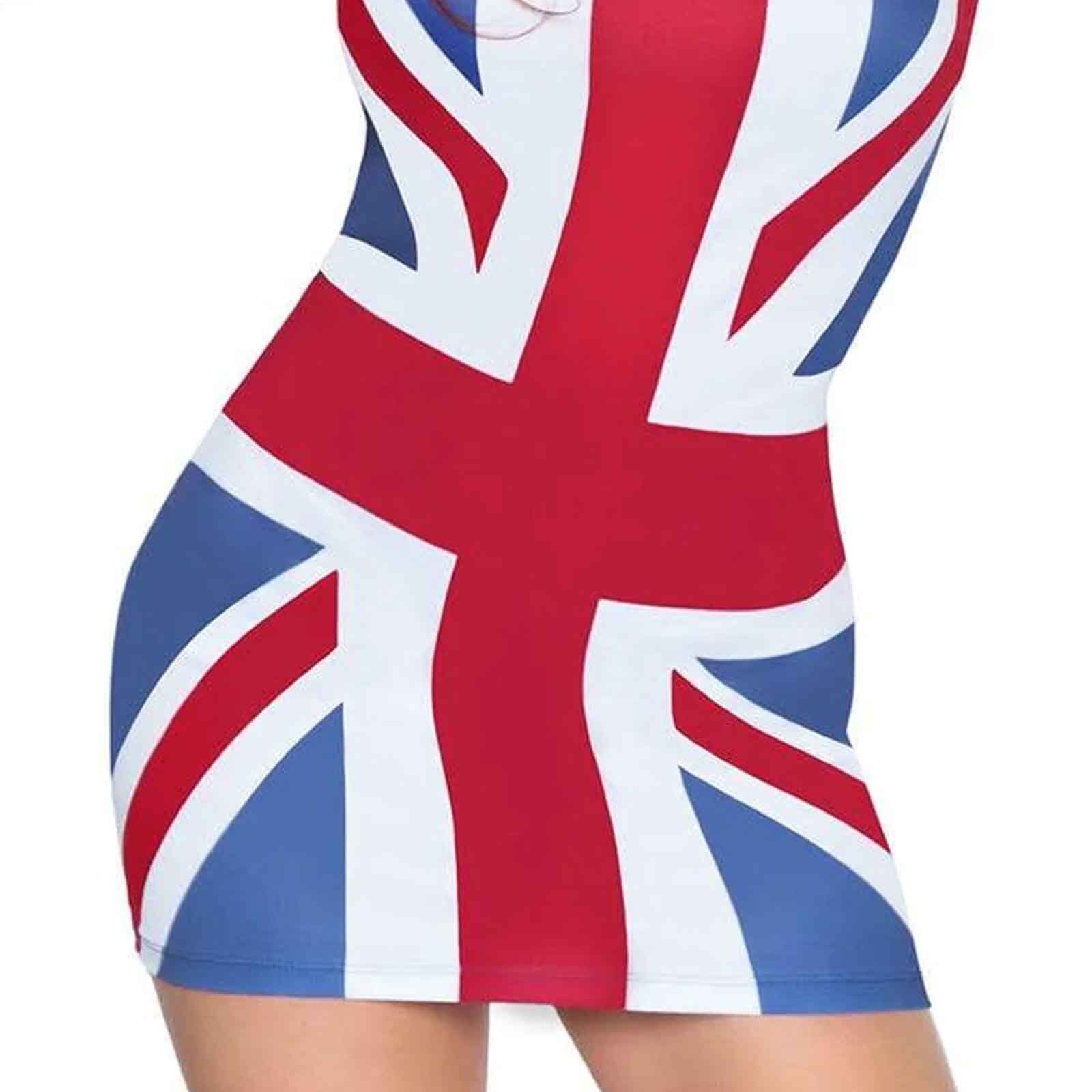 British Flag Dress Costume - Adult